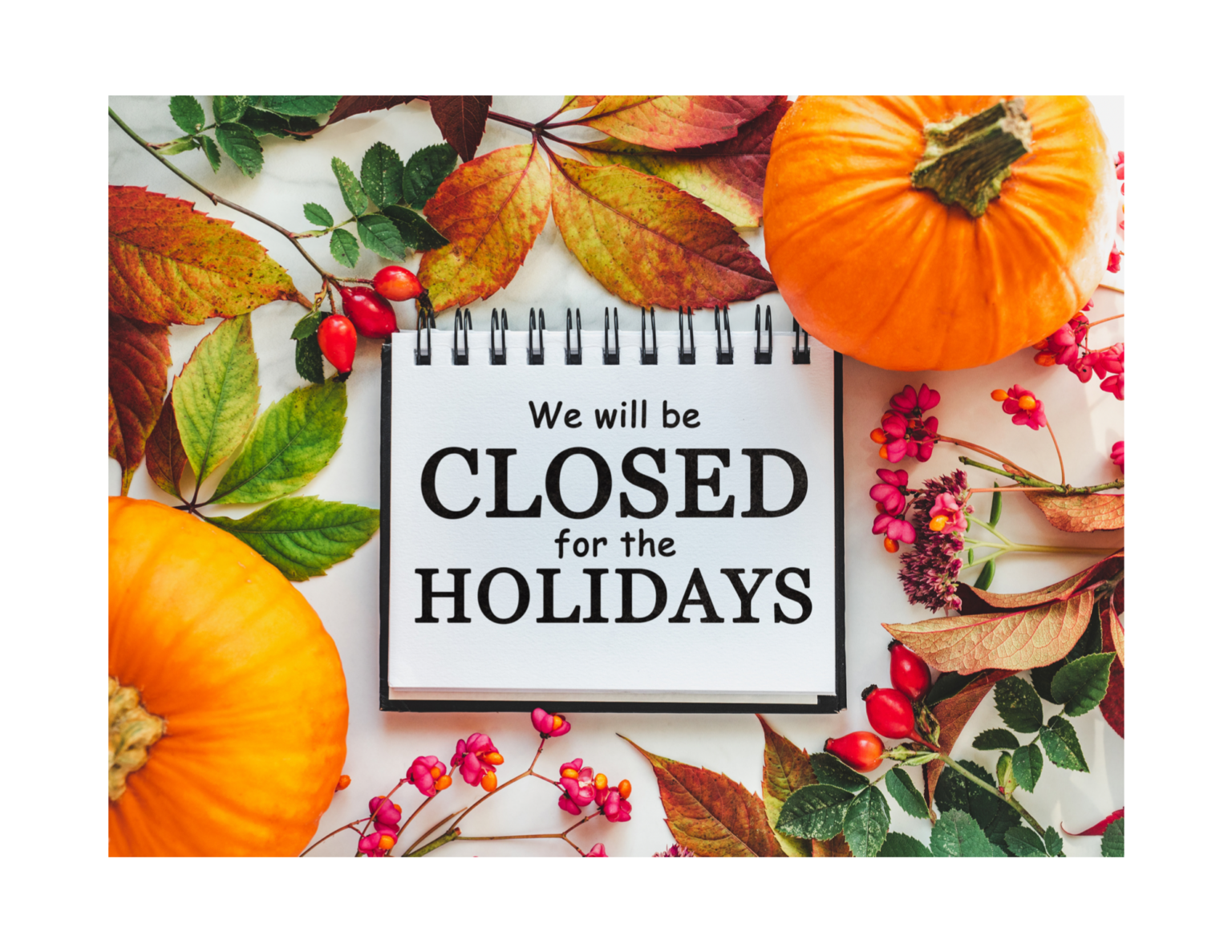 Office Closed Thanksgiving Holiday - CRCD